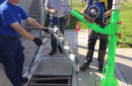 Fall protection strategy for water treatment plant | Envirotec