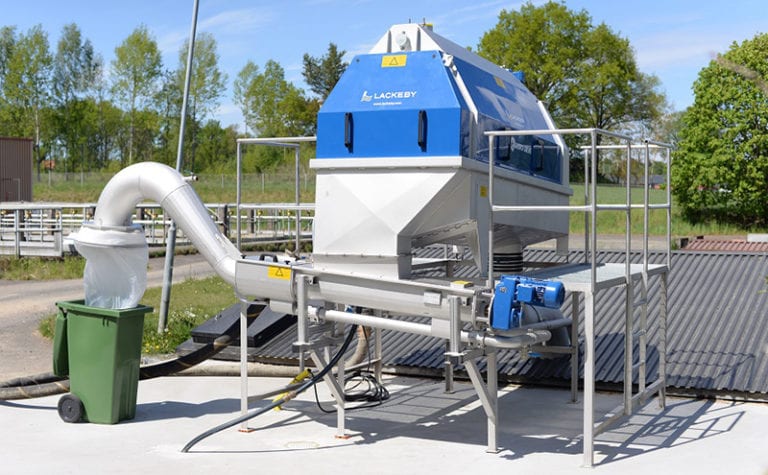 Lackeby Roto-Sieve septic unit | Envirotec