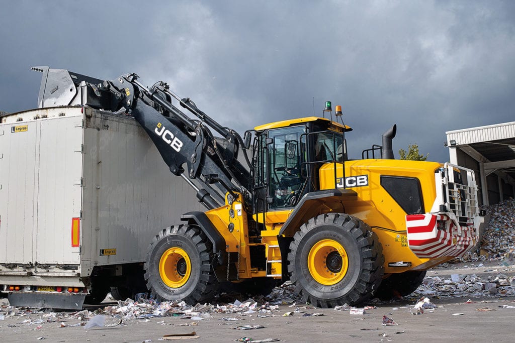 Wheeled loader for composting site | Envirotec