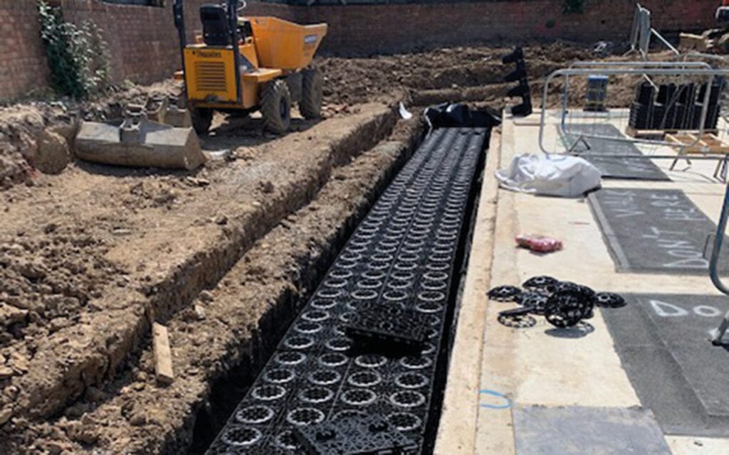 Drainage design overcomes urban layout challenges | Envirotec