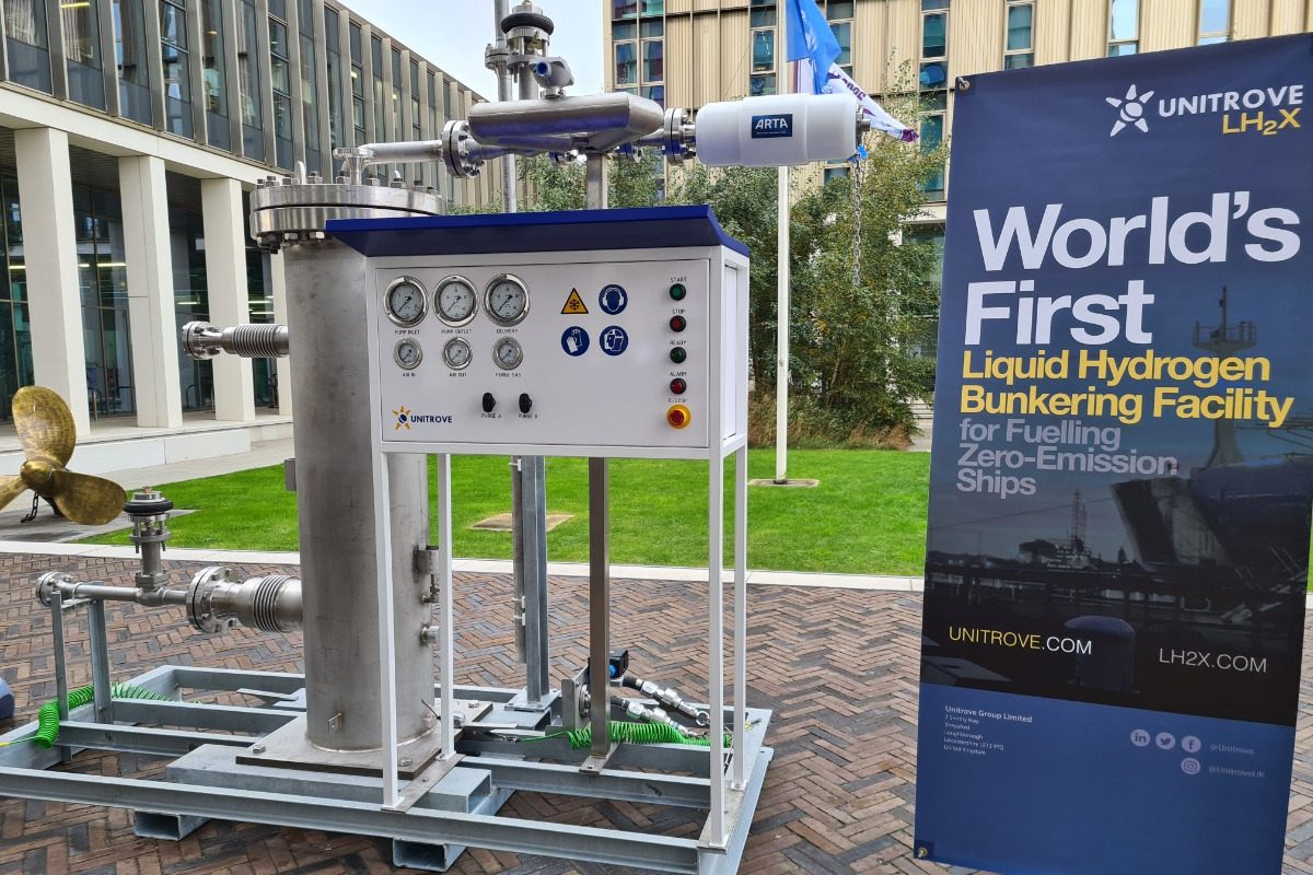 Funding for world-first liquid H2 bunkering facility for ships | Envirotec