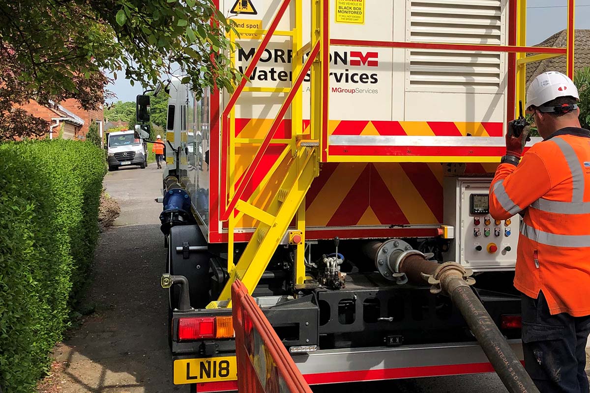 Firms achieve first drinking water spray lining in AMP7 | Envirotec